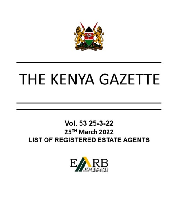 EARB – Estate Agents Registration Board